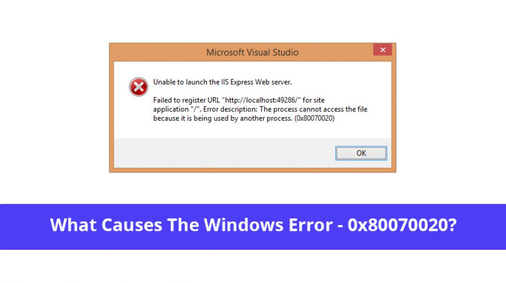 Feature Update To Windows 10, Version 1903 - Error 0x80070020