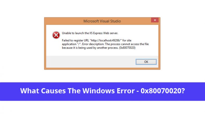 Feature Update To Windows 10, Version 1903 - Error 0x80070020