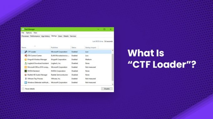 CTF Loader: What Is It? How To Fix CTF Loader Issues?