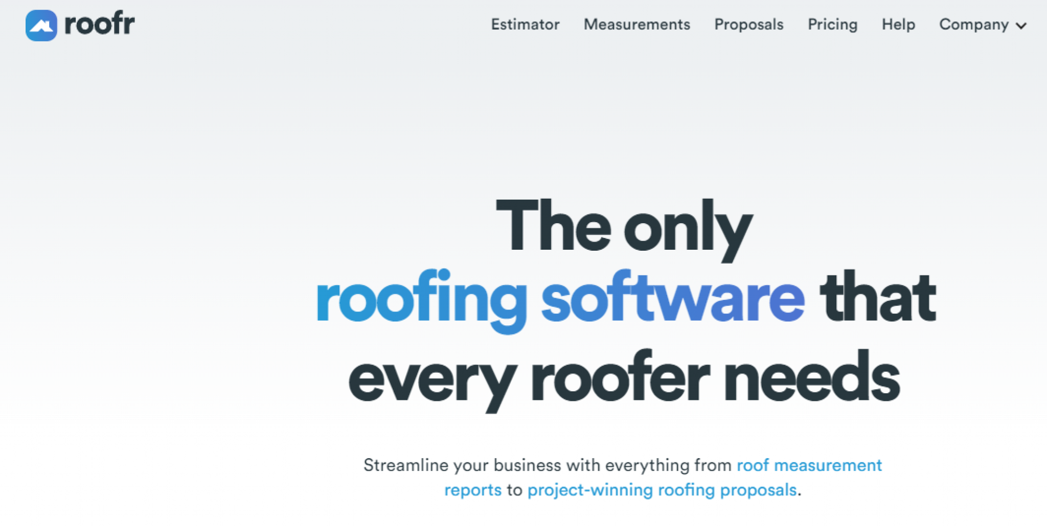 Roofr’s Roofing Software - Pricing, Reviews & Features