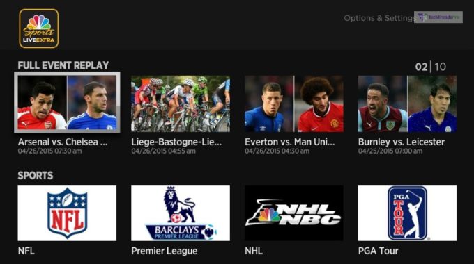 How To Use NBC Sport/Activate On Roku, Fire TV, & Apple TV