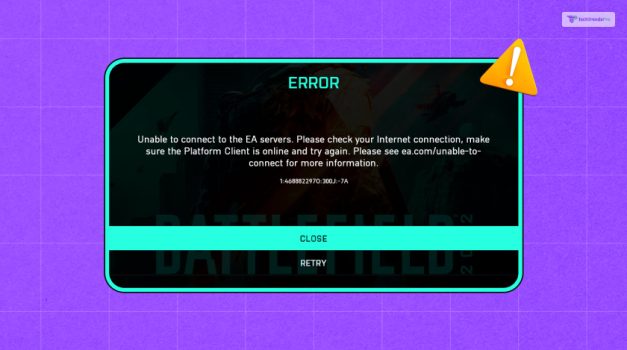 Learn How To Fix The ea.com/unable-to-connect Error?
