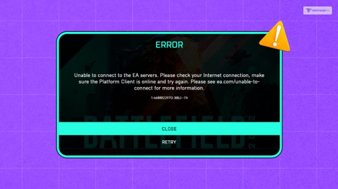 Learn How To Fix The ea.com/unable-to-connect Error?