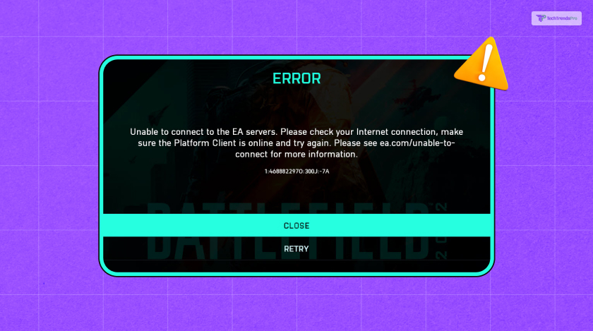 Learn How To Fix The ea.com/unable-to-connect Error?